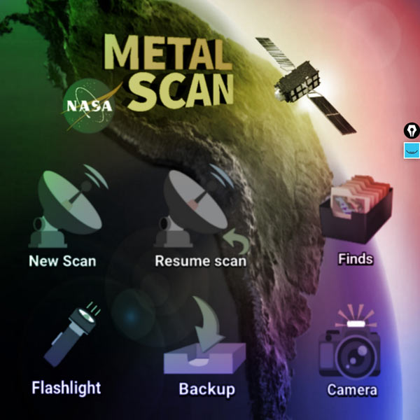 دانلود برنامه متال اسکن ماهواره ای ناسا برای گوشی موبایل